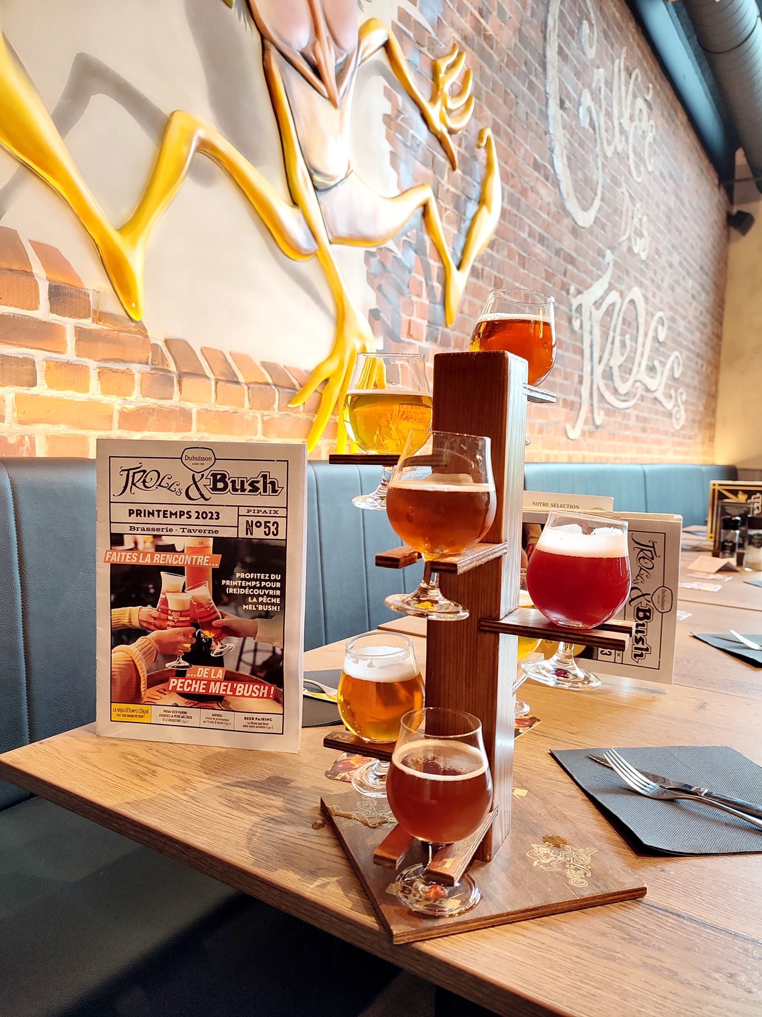 À la découverte de la Brasserie Dubuisson. Visite des infrastructures.